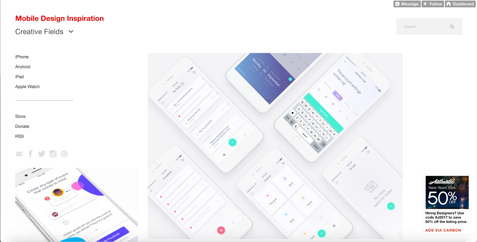 15 web design inspiration resources you’ll love - Web designer Blog ...